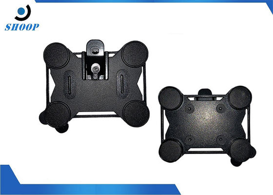 Black Strong Police Body Worn Camera Magnet Mount For Officer