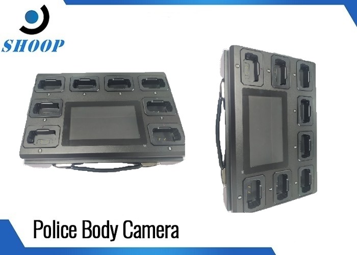 8 Units Full LCD Waterproof IP67 Camera Docking Station
