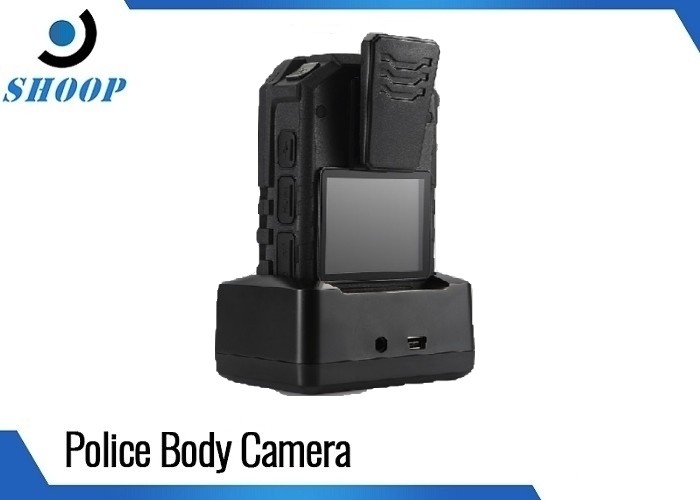3G / 4G Law Enforcement Body Camera Recorder 1080p Resolution 2 Inch ...